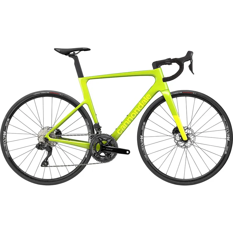 2024 Cannondale SuperSix Evo Carbon 3 Road Bike Viper Green