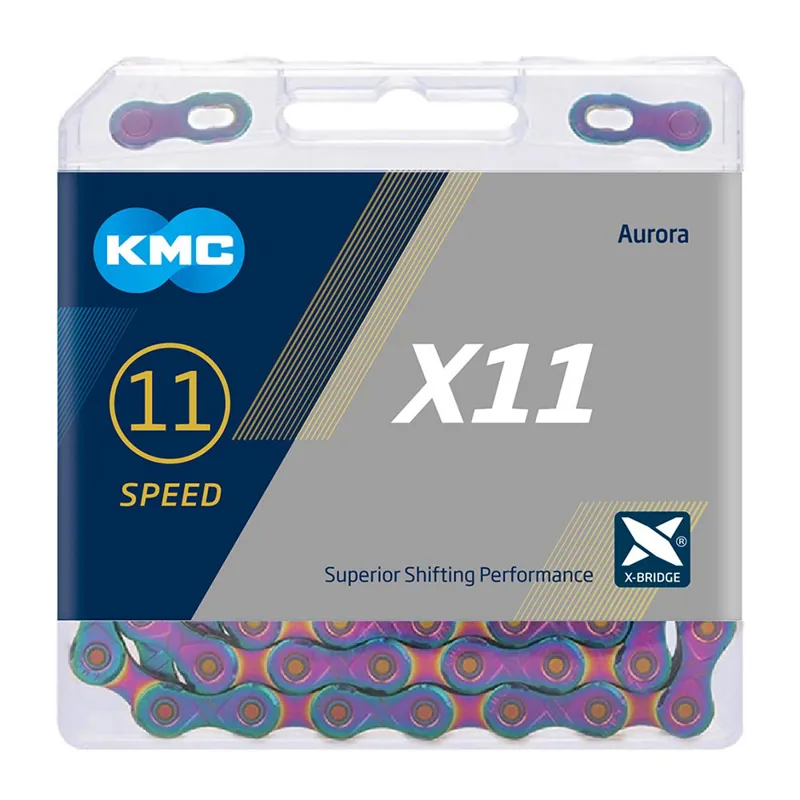 KMC X11 Chain Aurora Blue 126L