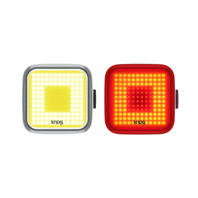 Knog Blinder Square Bicycle Light Twinpack