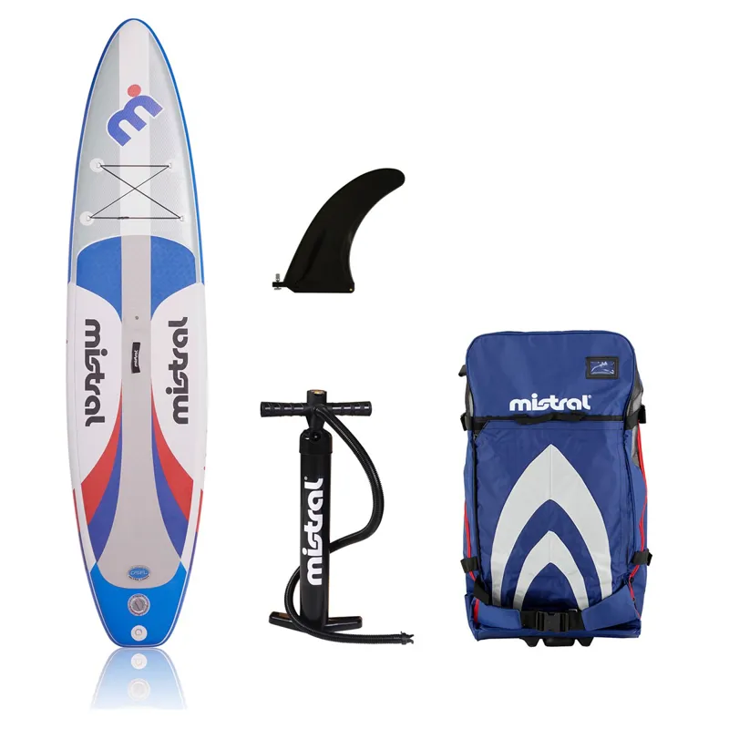 Mistral Pampero Inflatable WindSurfer 11ft 5 - Blue