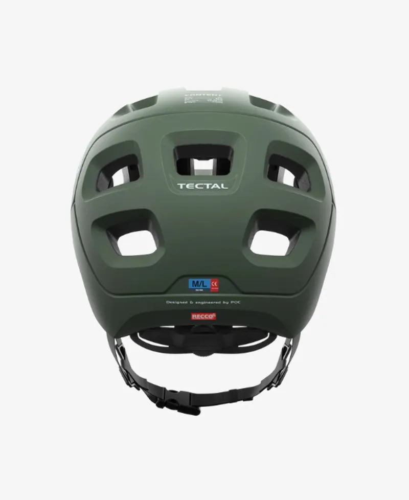 POC Tectal Mountain Bike Helmet - Epidote Green Metallic/Matt
