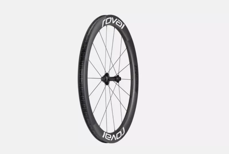 Roval Rapide CLX II 700c Front Wheel - Satin Carbon/White
