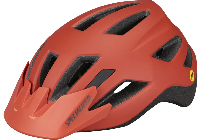Specialized Shuffle Youth LED Kids Cycling Helmet Satin Redwood