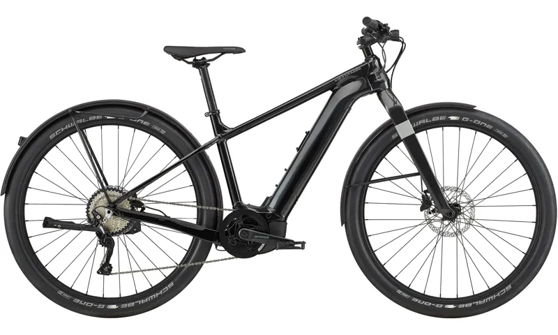 2020 Cannondale Canvas Neo 1 Electric Hybrid Bike - Black Pearl