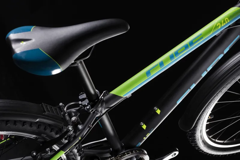 2019 Cube Acid 240 Allroad Kids Bike - Black/Blue/Green