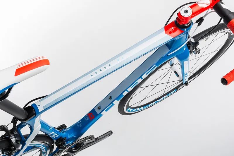 2017 Cube Agree C 62 SL Team Mens Road Bike in Blue