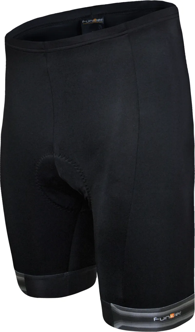 Funkier F-10 10 Panel Mens Shorts with C14 Pad - Black