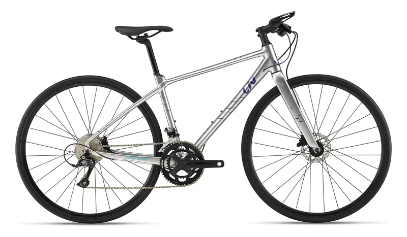 2020 Giant Liv Thrive 2 Womens Hybrid Bike - Gloss Glacier Silver