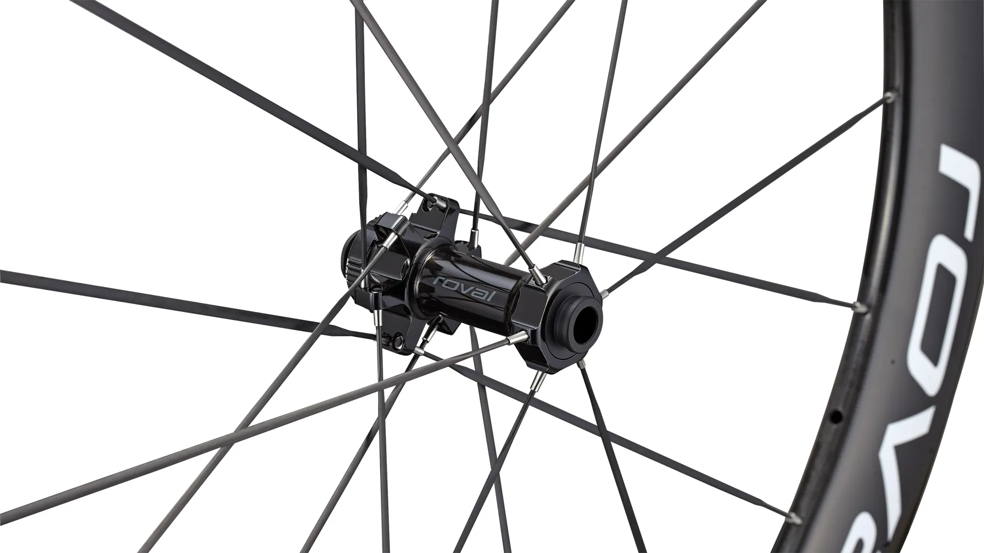 Roval Rapide Sprint CLX 700c Front Road Bike Wheel - Gloss Carbon