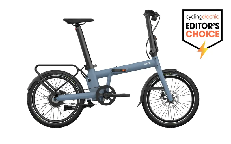 Eovolt Afternoon 20 Pro Folding Electric Bike - Mineral Blue