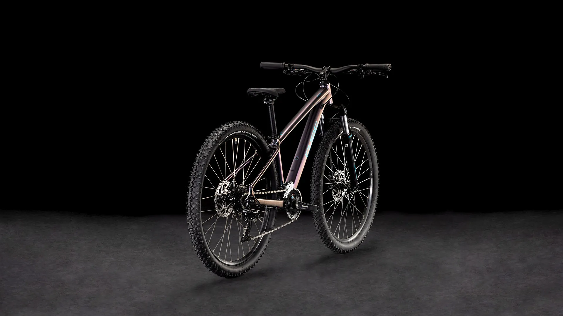 2026 Cube Acid 260 Disc Kids Mountain Bike - Galactic/Cyan