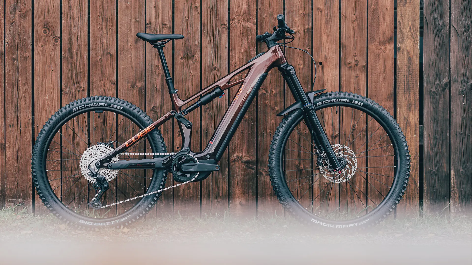 2025 Cube Stereo Hybrid One77 HPC Race 800 Electric Bike - Orange