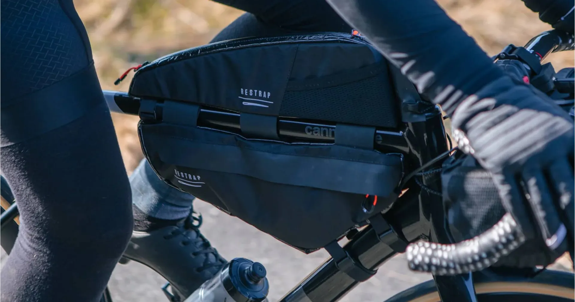 Restrap Race Frame Bag Small 3L - Black