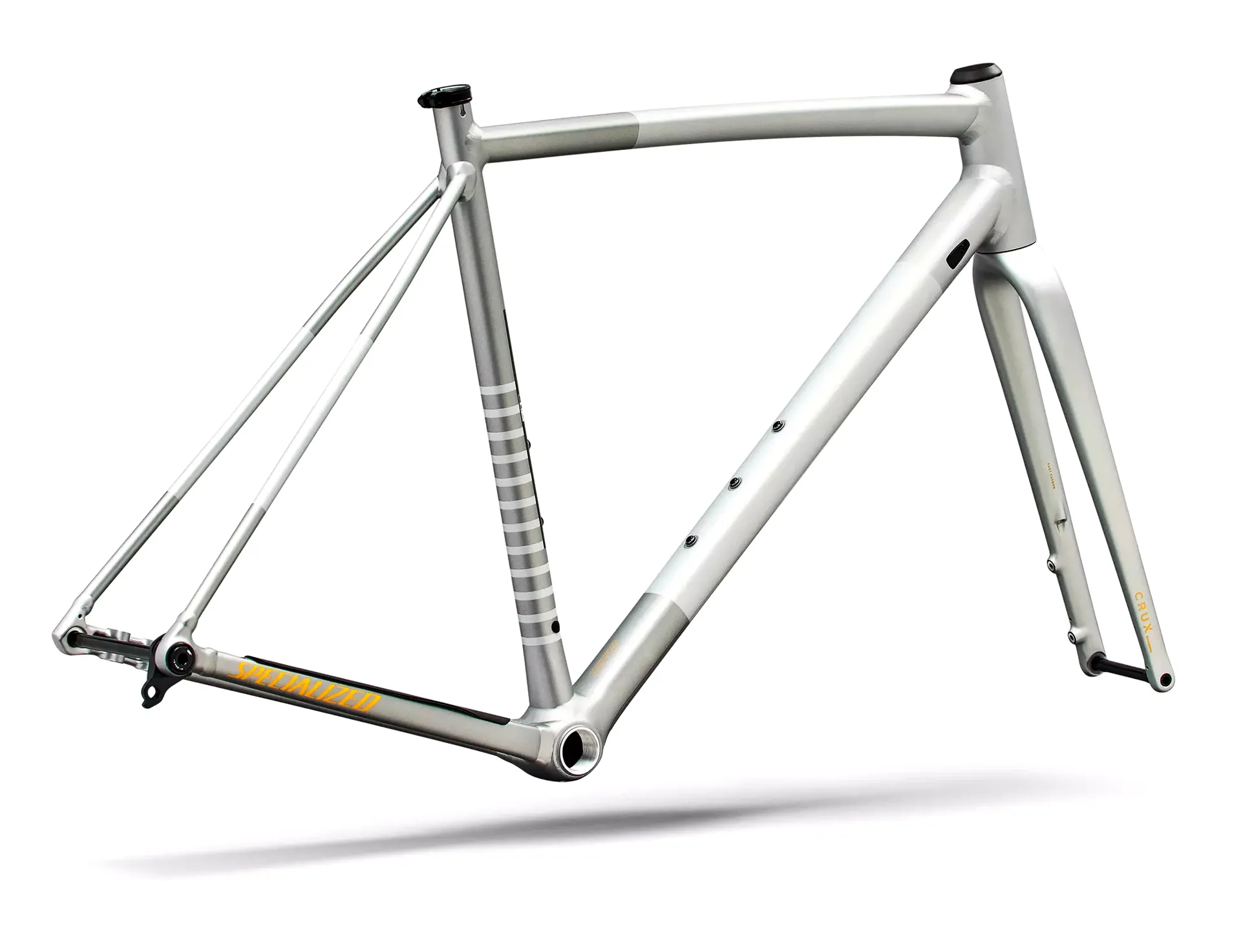 2026 Specialized Crux DSW Gravel Bike Frameset - Shadow Silver