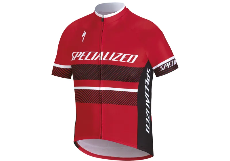 Specialized RBX Comp Logo Youth Kids Short Sleeve Jersey - Red/Bl